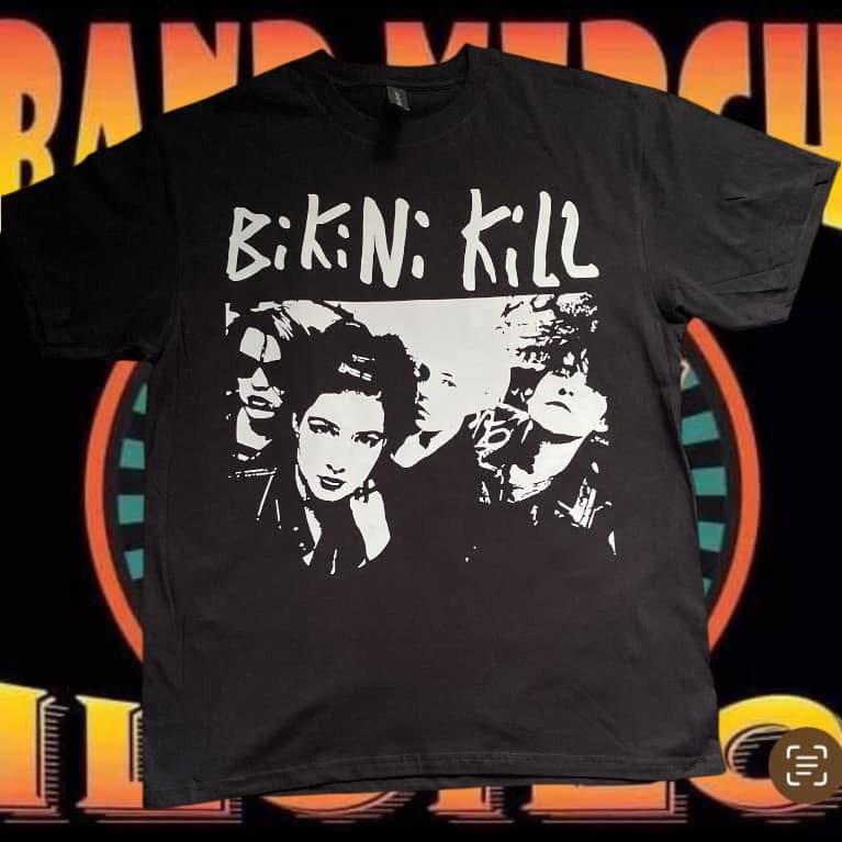 BIKINI KILL BAND SHIRTS, Women's Fashion, Tops, Shirts on Carousell