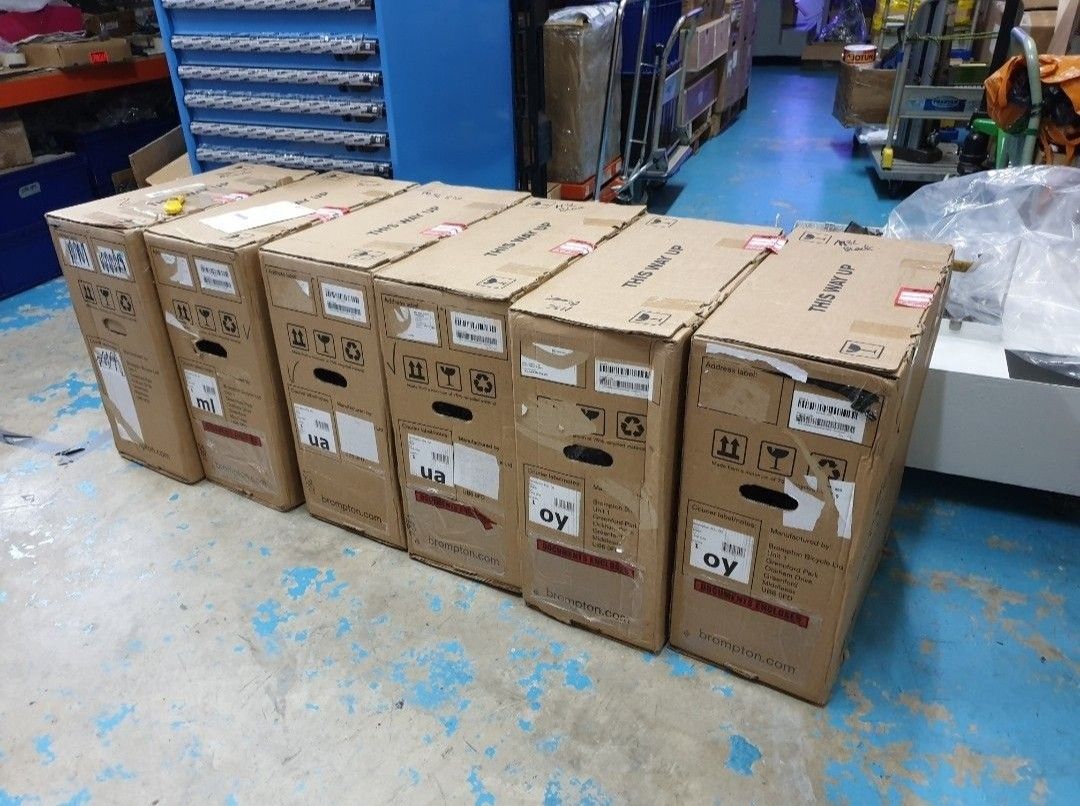 Brompton Cardboard boxes Used carton box boxes for house moving packing ...