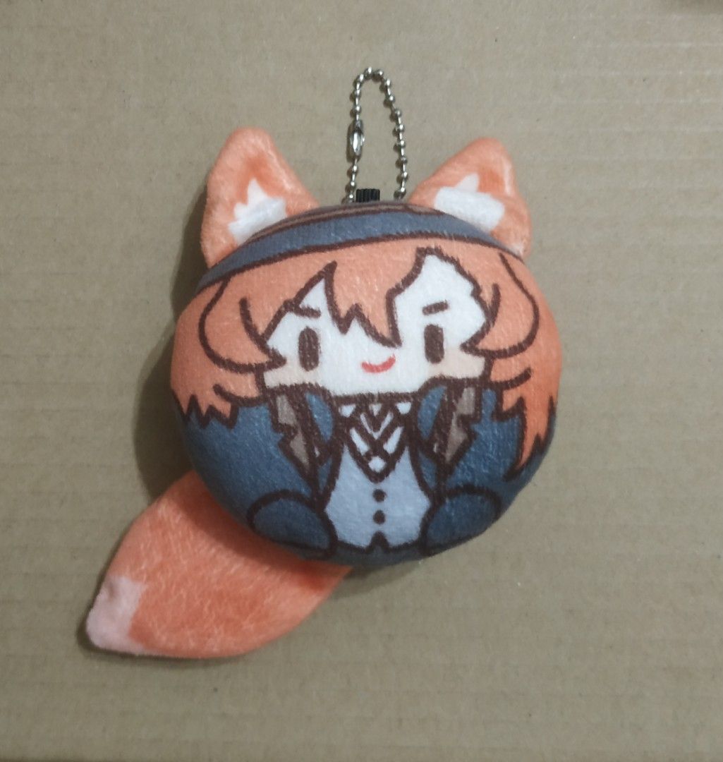 Bungo Stray Dogs Nakahara Chuuya Plush Keychain, Hobbies & Toys ...