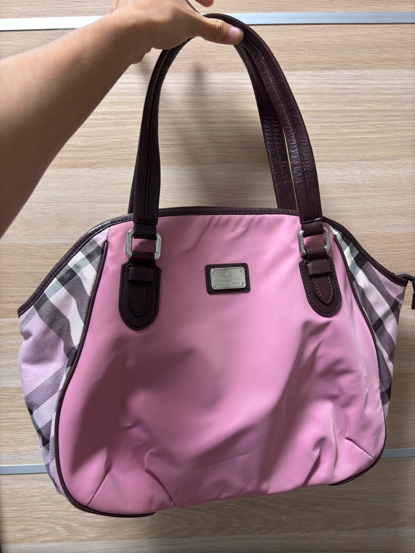 Burberry blue label bag, Luxury, Bags & Wallets on Carousell