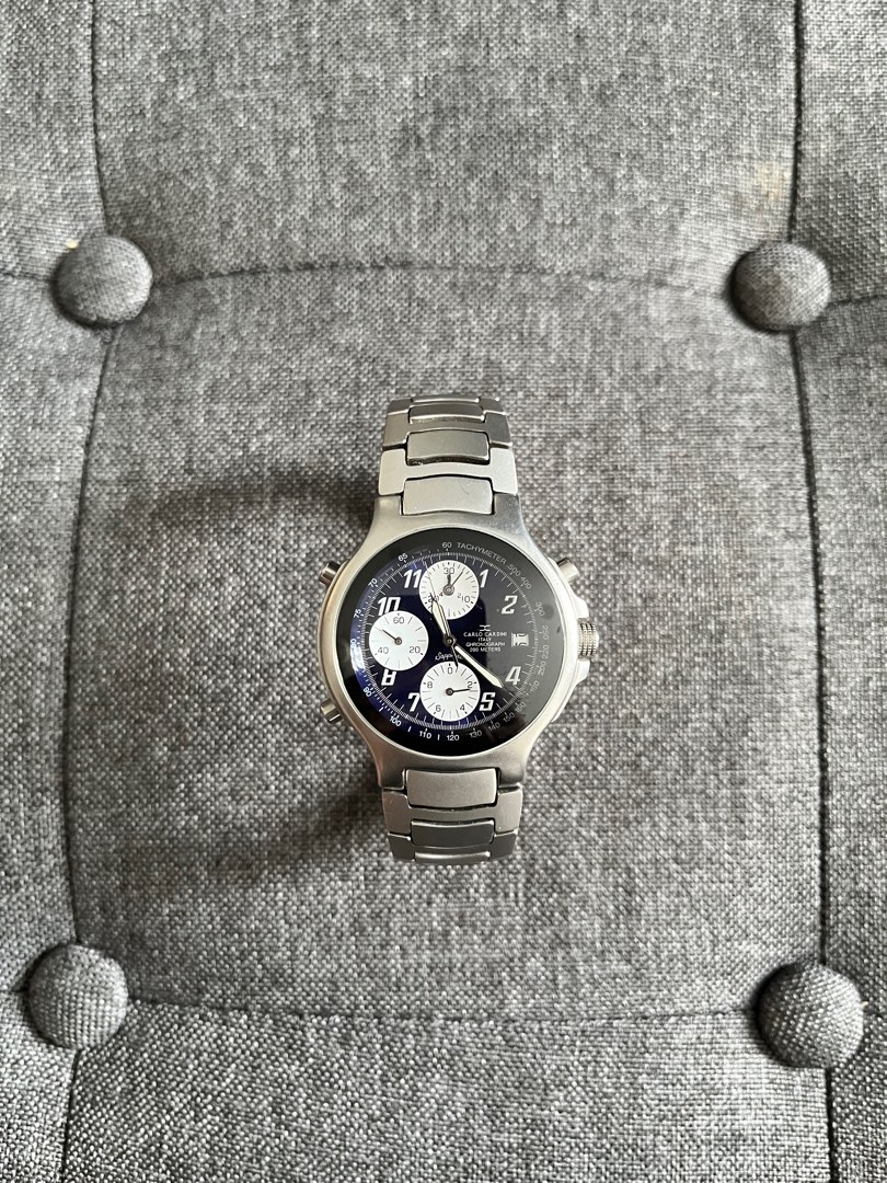 Carlo Cardini Chronograph, Luxury, Watches on Carousell