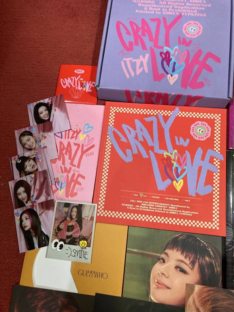 CIL LIA VER ALBUM GUESS WHO ALBUM NOT SHY ALBUM, Hobbies & Toys, Books ...