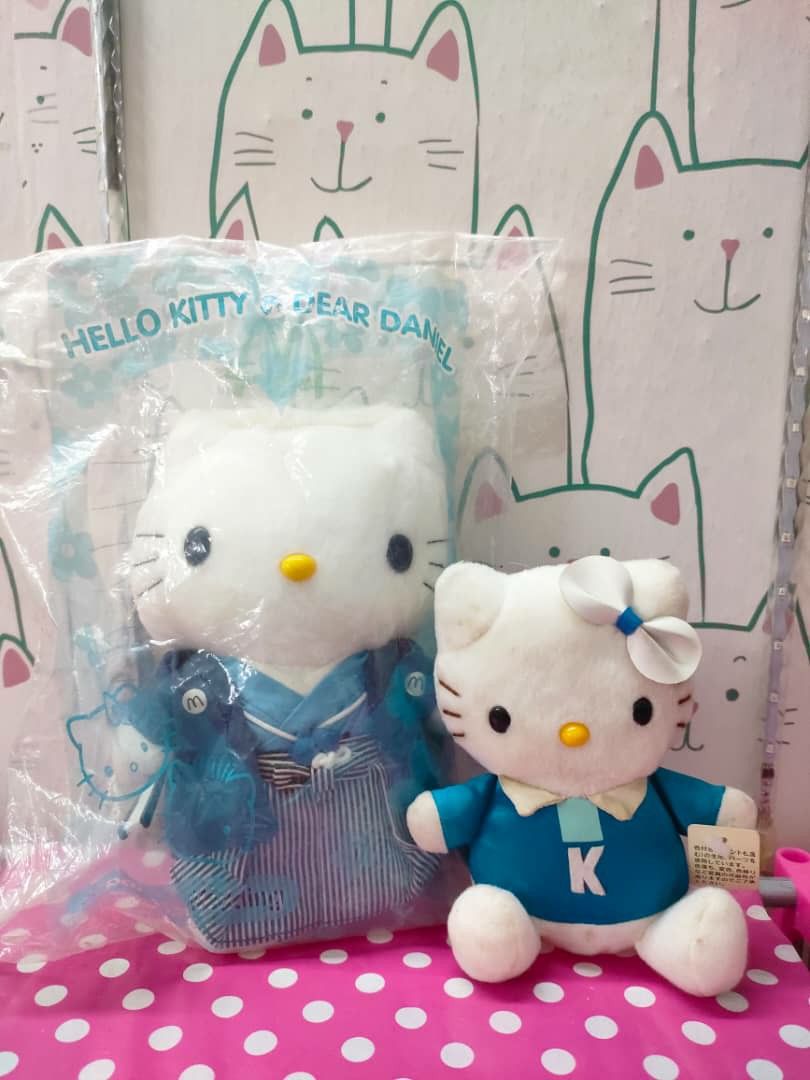 COMBO Hello Kitty Dear Daniel and Hello Kitty Sanrio plush soft toy ...