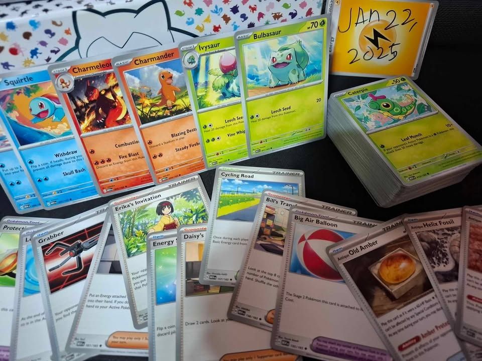 Complete [Eng] Scarlet & Violet 151 Common/Uncommon Pokemon set w ...