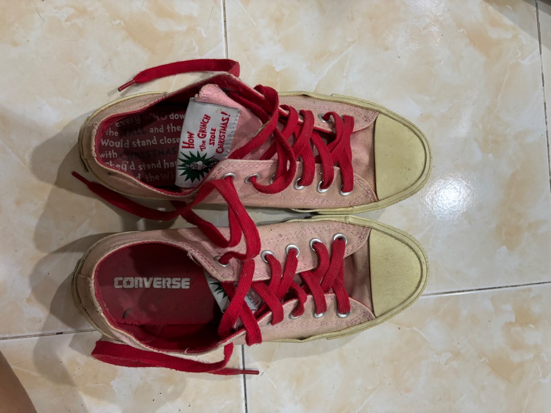 Converse collab Dr.Seuss, Women's Fashion, Footwear, Sneakers on Carousell