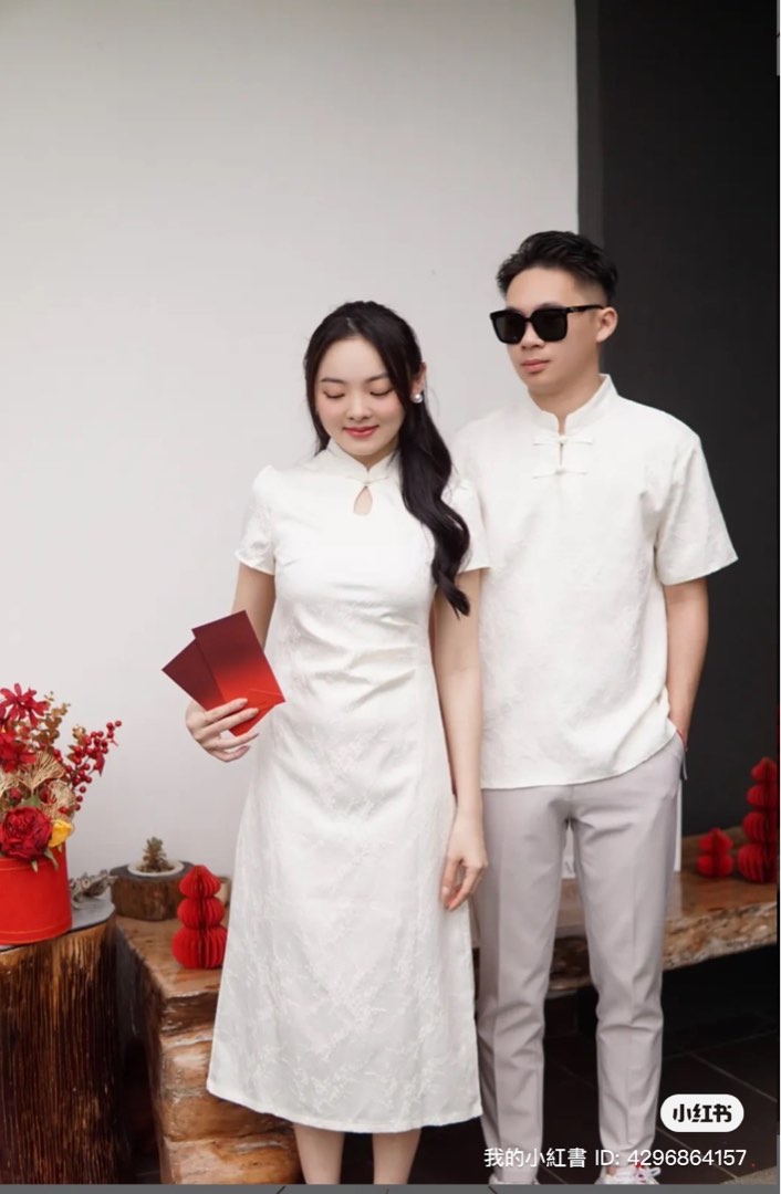 Couple cheongsam set from alldaylucy, Women's Fashion, Dresses & Sets ...