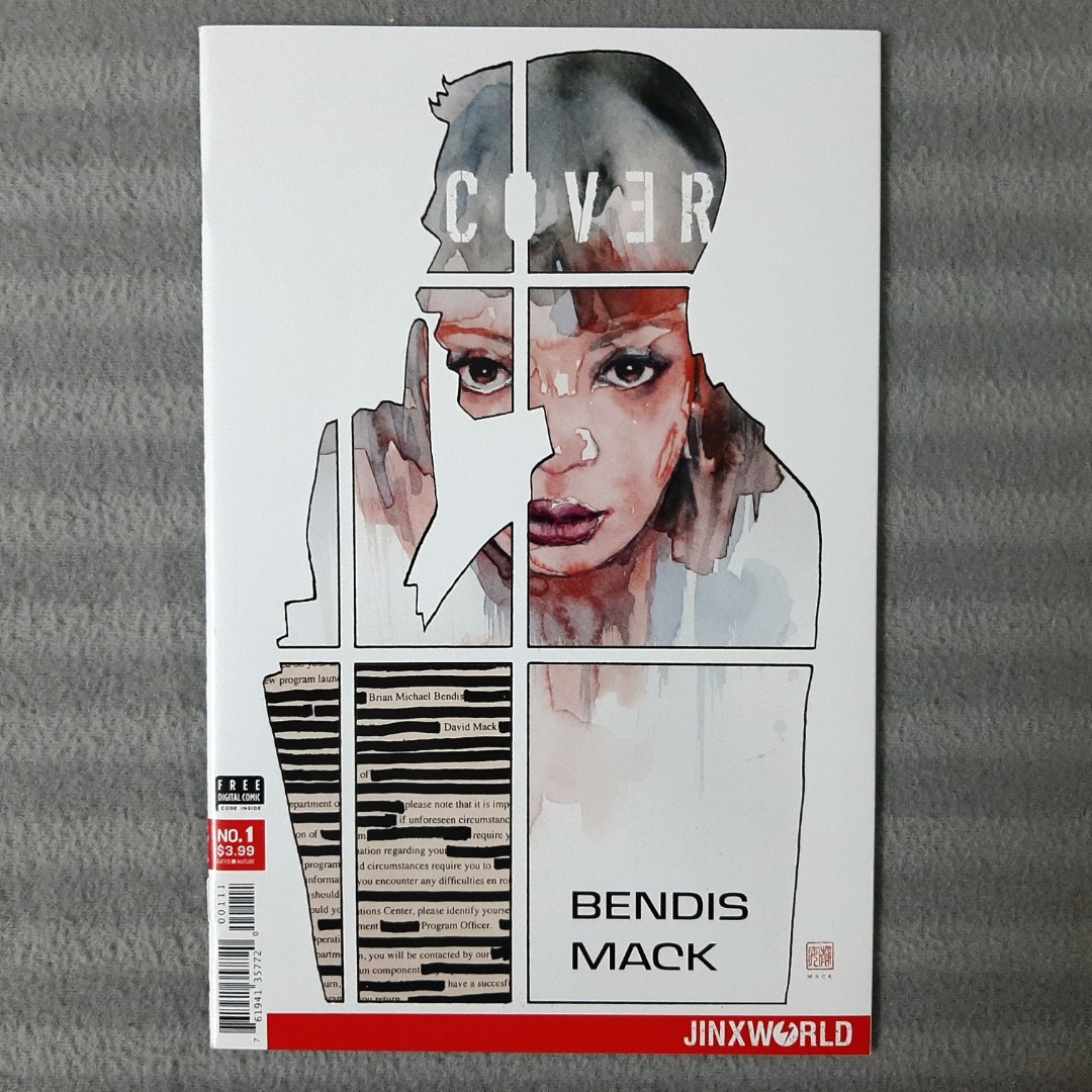 Cover #1 (DC Comics/Jinxworld) Brian Michael Bendis, David Mack (FIRST ...