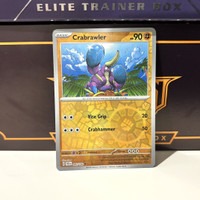 Crabrawler - 087/142 Reverse Holo RH Pokemon English TCG Stellar Crown ...