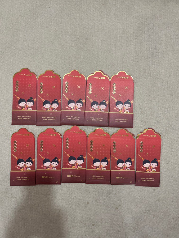 DBS Treasures 2025 Ang Pow (All 11 packs), Hobbies & Toys, Stationery ...