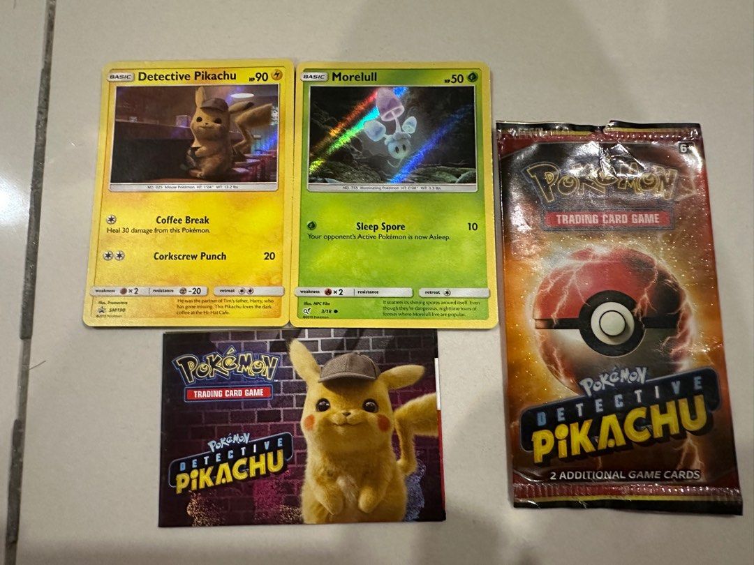 Detective Pikachu Trading Card Game, Hobbies & Toys, Toys & Games on ...
