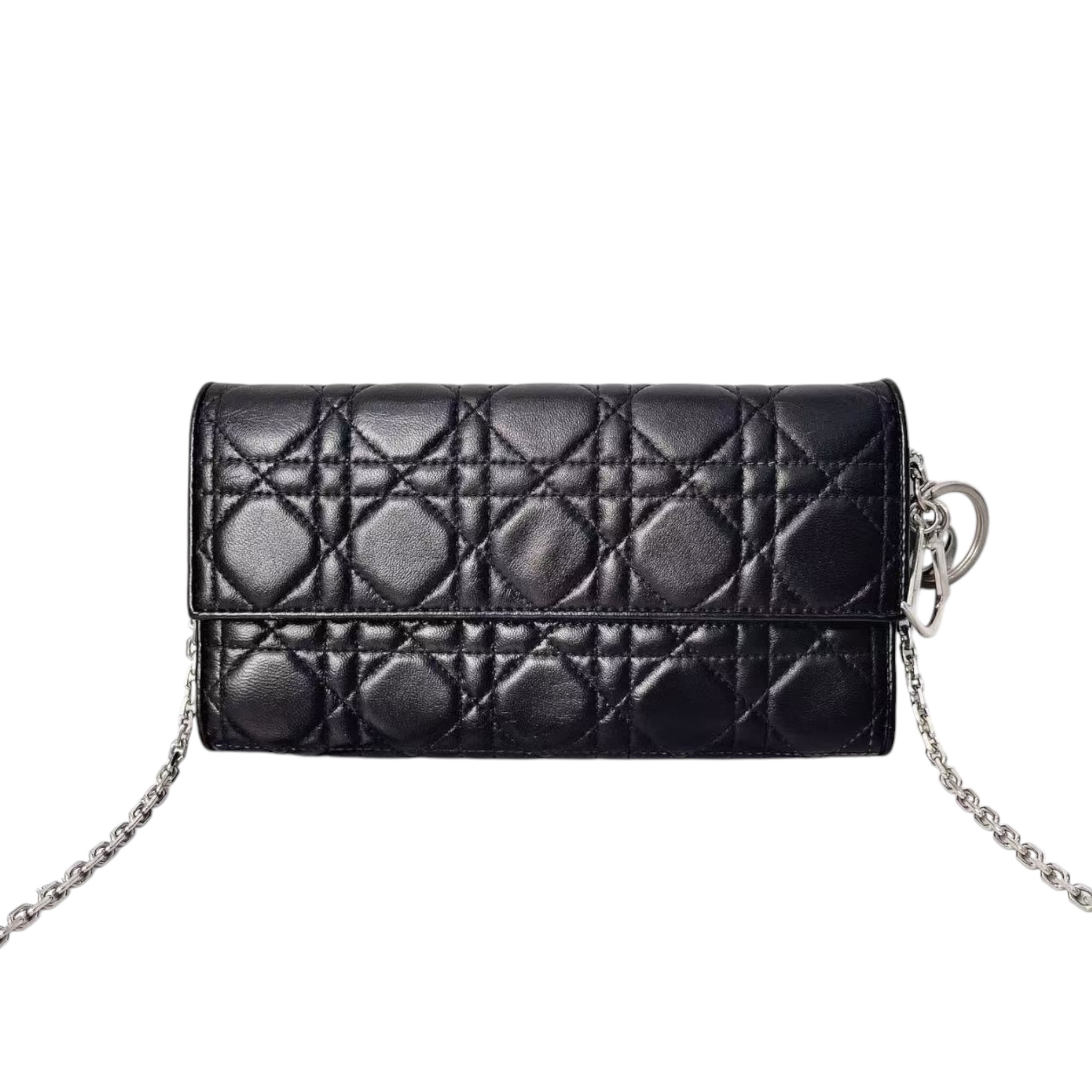 Dior Lady Dior WOC in Black, Luxury, Bags & Wallets on Carousell