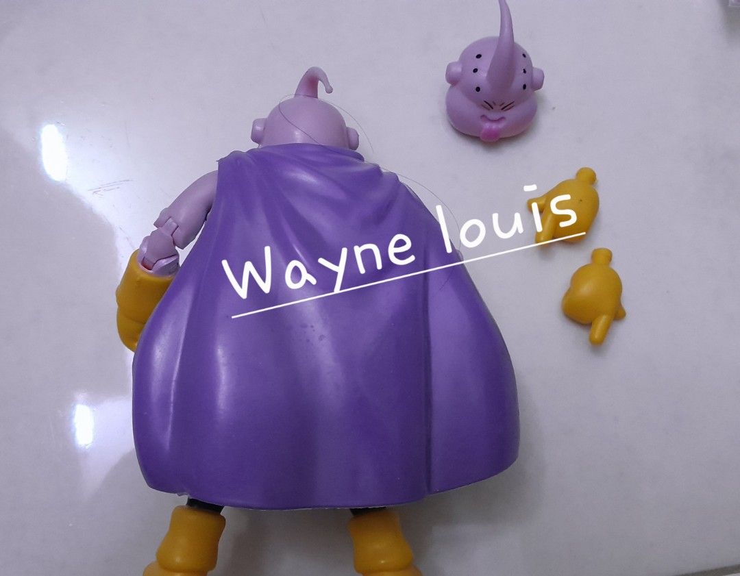 Dragonball majin buu fat basic figure 6'inch shf figure rise vegeta ...