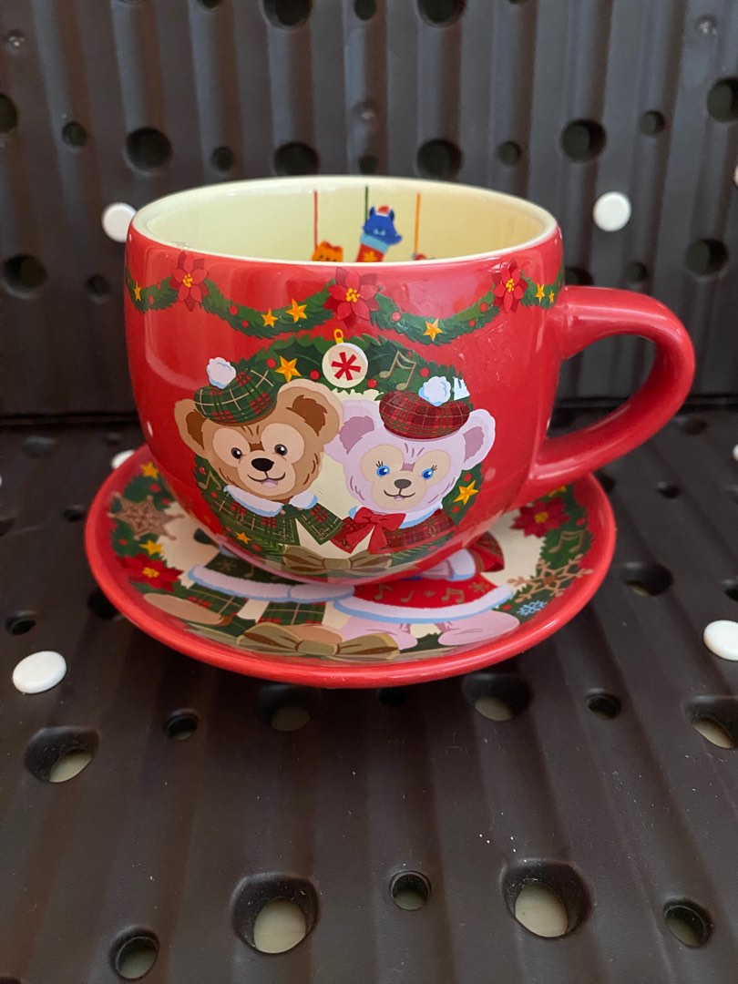 Duffy & Shellie May Porcelain Teacup & Small Plate, Furniture & Home ...
