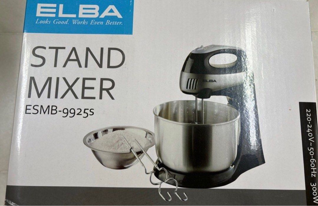 Elba stand mixer ESMB-9925S, TV & Home Appliances, Kitchen Appliances ...