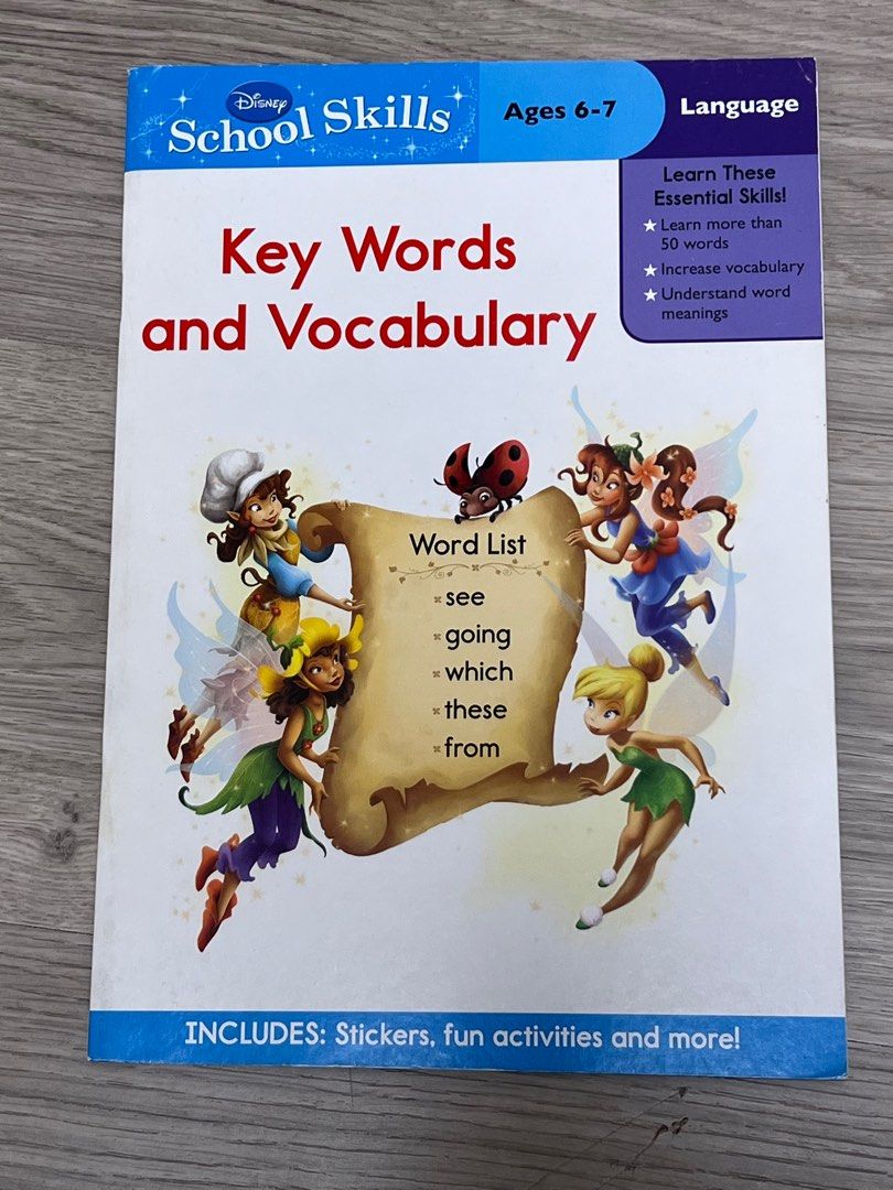 English vocabulary workbook exercises book 📕 Disney princess language ...