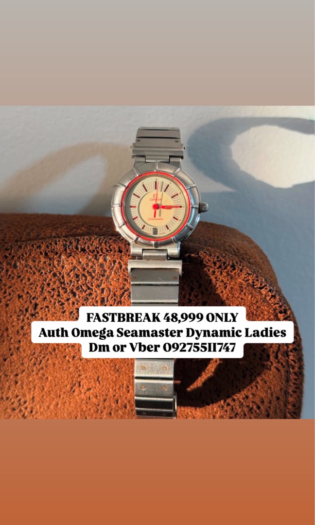 FASTBREAK Authentic Omega Seamaster Dynamic Ladies Watch, Luxury ...