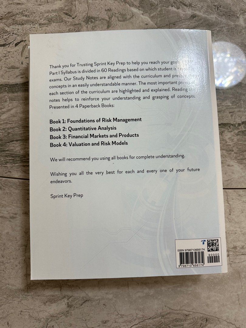 FRM Exam (2021) part 1 textbooks (3 books), 興趣及遊戲, 書本 & 文具, 補充練習 ...
