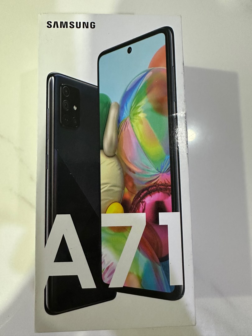 Galaxy A71 128GB Prism Crush Black, Mobile Phones & Gadgets, Mobile ...