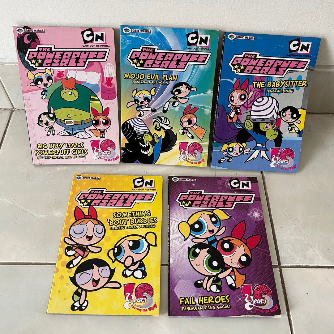 [GRATIS ONGKIR SHOPI] Preloved Komik Powerpuff Girls Bagian 2 | Cartoon ...