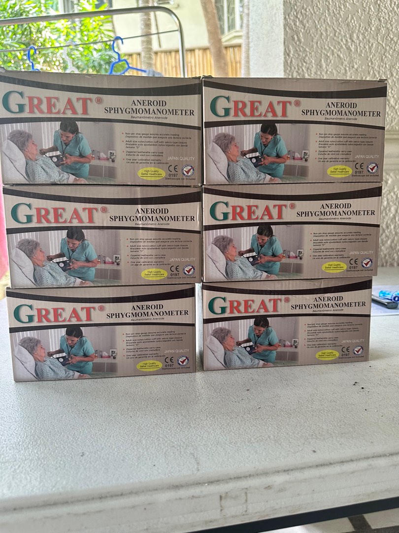 GREAT aneroid sphygmomanometer, Health & Nutrition, Medical Supplies ...