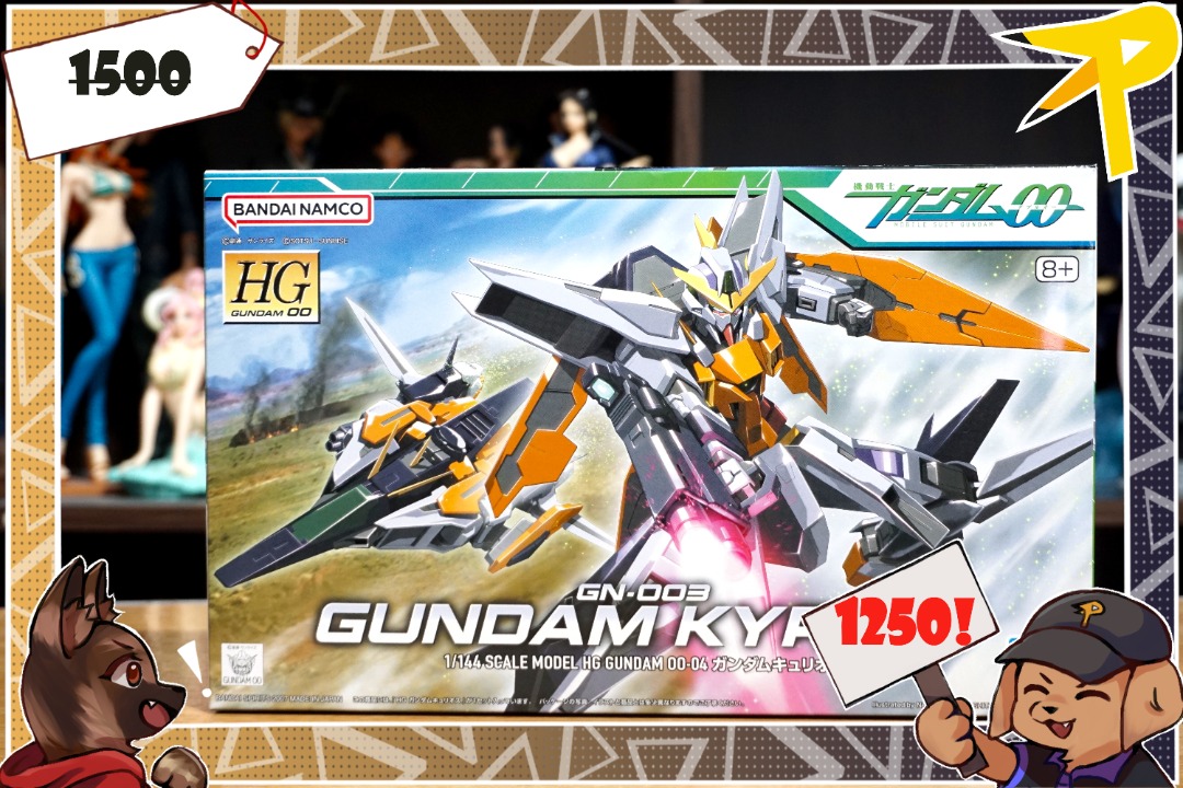 (GUNPLA) HG 1 144 GUNDAM KYRIOS, Hobbies & Toys, Toys & Games on Carousell