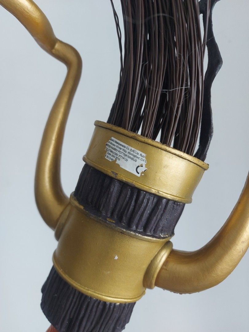Harry Potter Nimbus 2000 36" Broom Stick Rubies Costume Cosplay Warner Bros, Hobbies & Toys ...