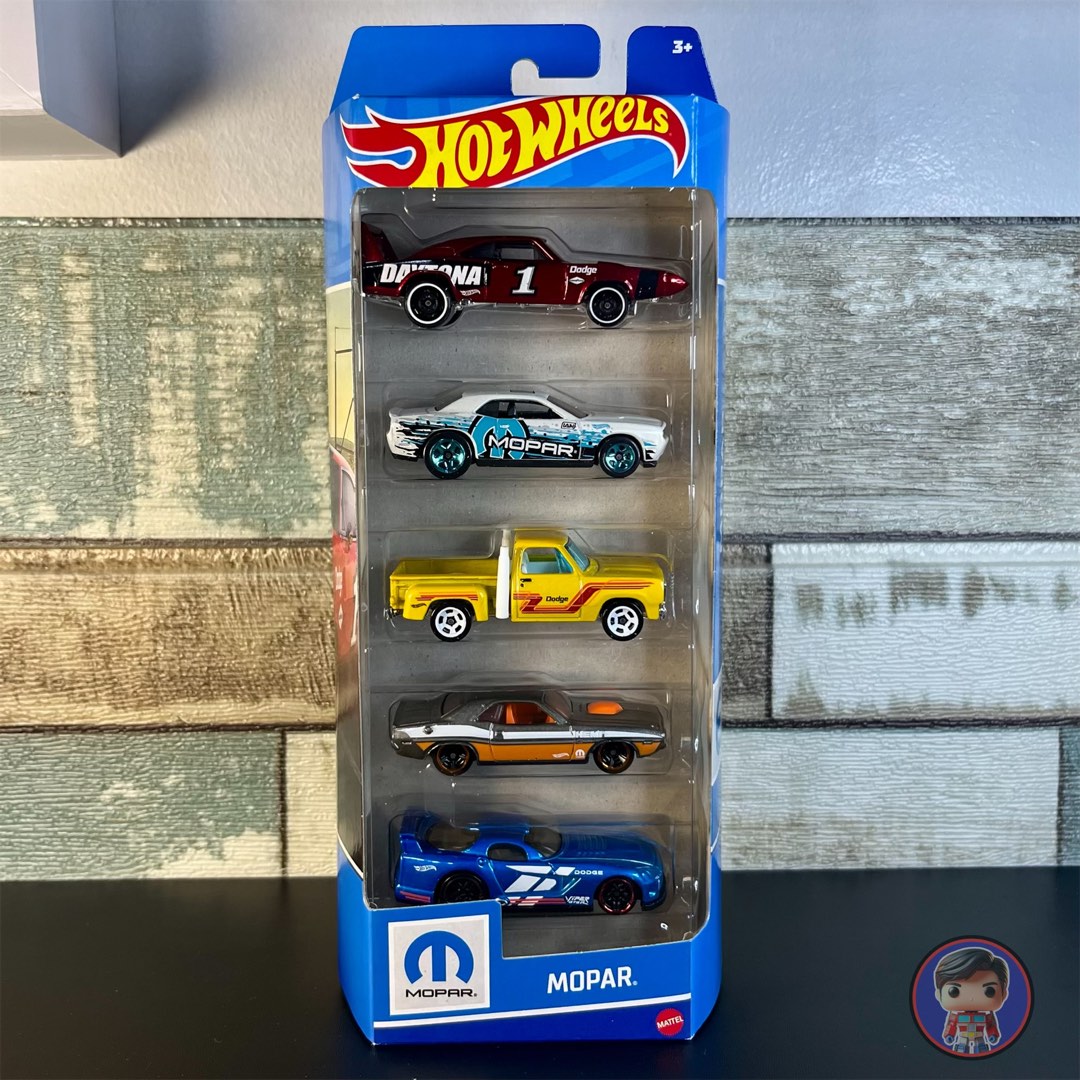 Hot Wheels 5-Pack (Mopar) 1:64 Scale Diecast Model Cars, Hobbies & Toys ...