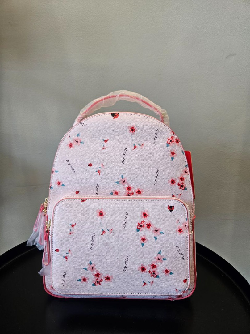 HOWRU Sakura Style Bag Brand New Backpack with Front Compartment, Women ...