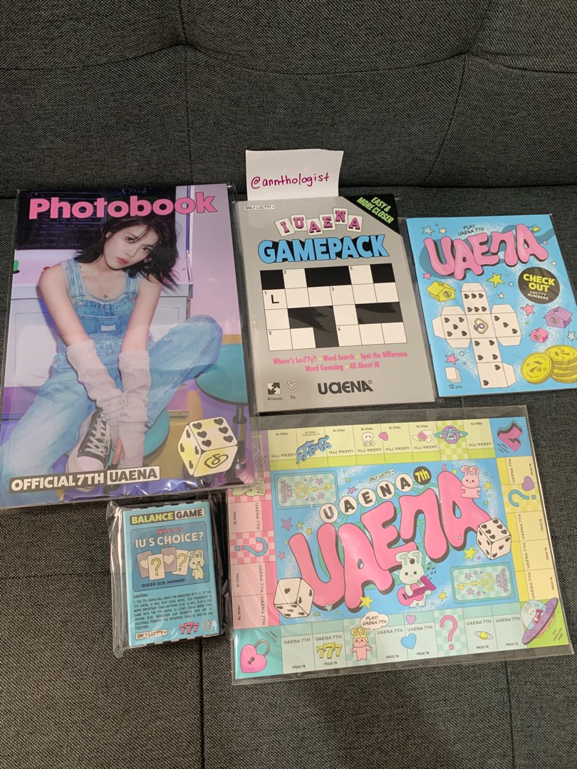 IU uaena 7th gen membership kit set, Hobbies & Toys, Memorabilia ...