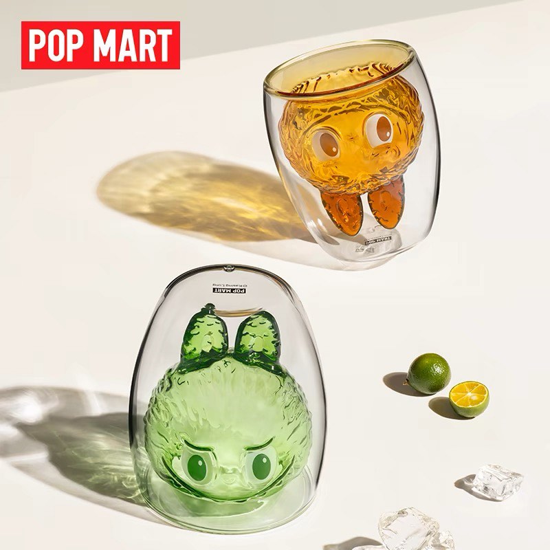 Labubu double wall glass cup blind box, Hobbies & Toys, Toys & Games on ...