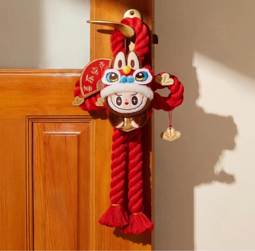 Labubu Plush Door Decoration, Hobbies & Toys, Toys & Games on Carousell