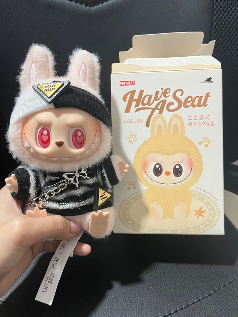 Labubu v1 - Dada , Hobbies & Toys, Toys & Games on Carousell