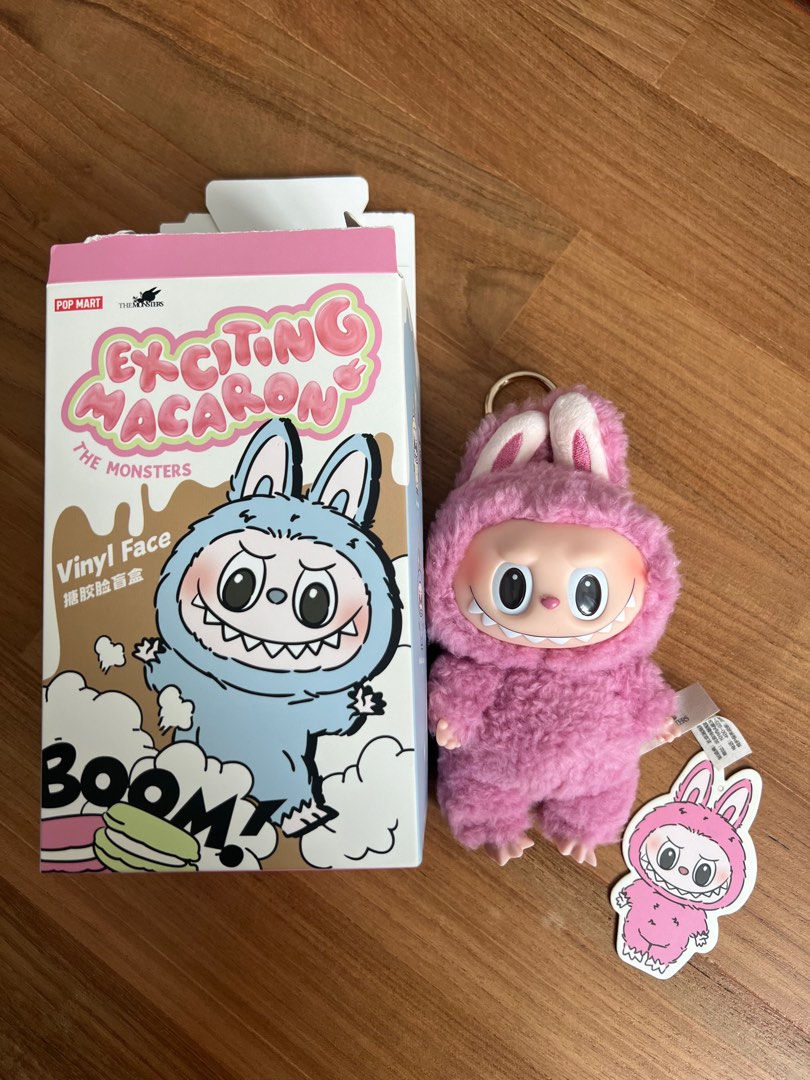 Labubu v1 Pink Lychee Berry Popmart, Hobbies & Toys, Toys & Games on ...