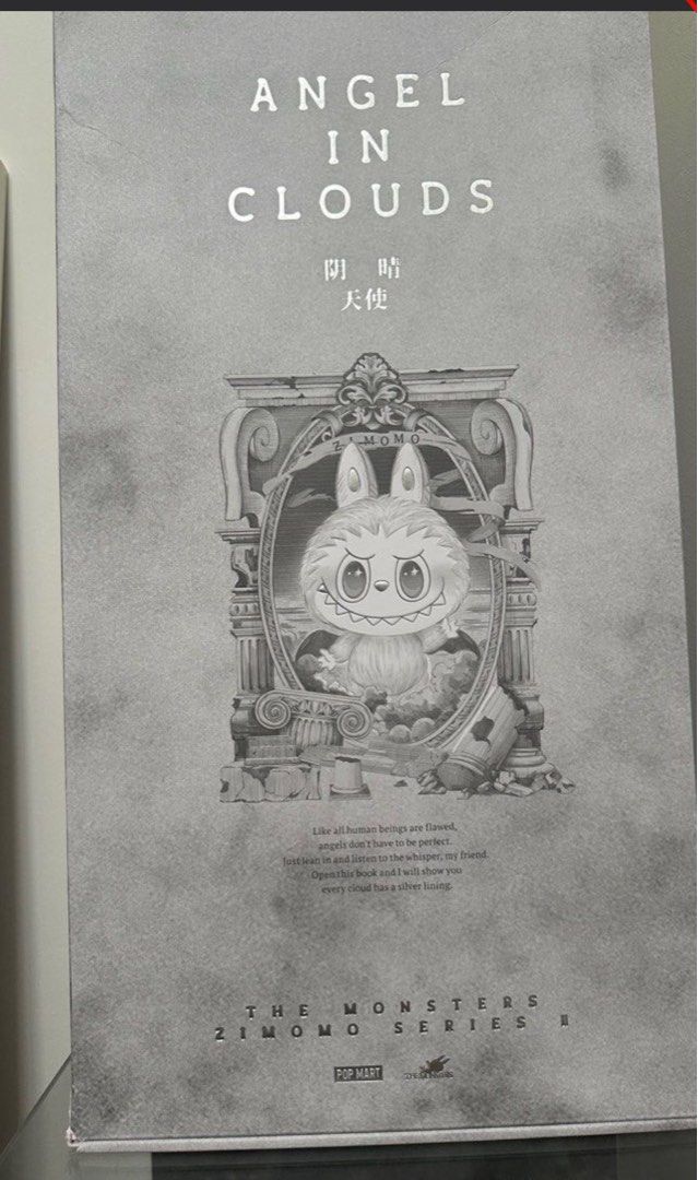 Labubu zimomo ( angel in cloud v2 ), Hobbies & Toys, Toys & Games on ...
