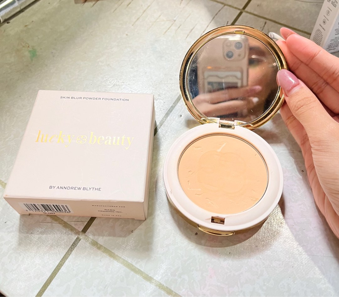 Lucky Beauty Skin Blur Powder Foundation, Beauty & Personal Care, Face ...