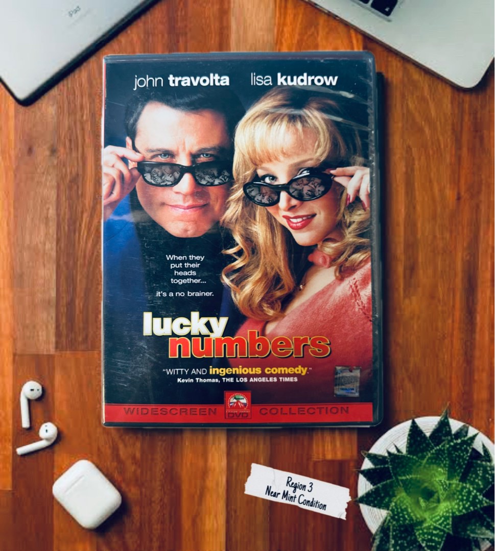 Lucky Numbers DVD Movie Original DVDs Movies Vintage Film, Hobbies ...