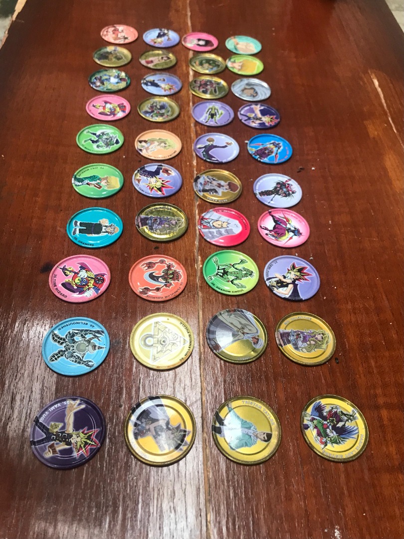 Mainan Kartu Tazos Metalix Yu-Gi-Oh Duel Monsters 1996 paket, Antik ...