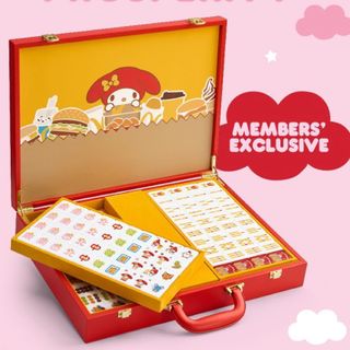McDonald My Melody Mahjong Set 2025, Hobbies & Toys, Toys & Games on ...