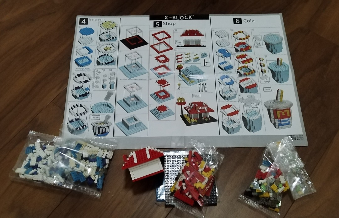 McDonald's x Nanoblock Food Icons, Hobbies & Toys, Toys & Games on ...