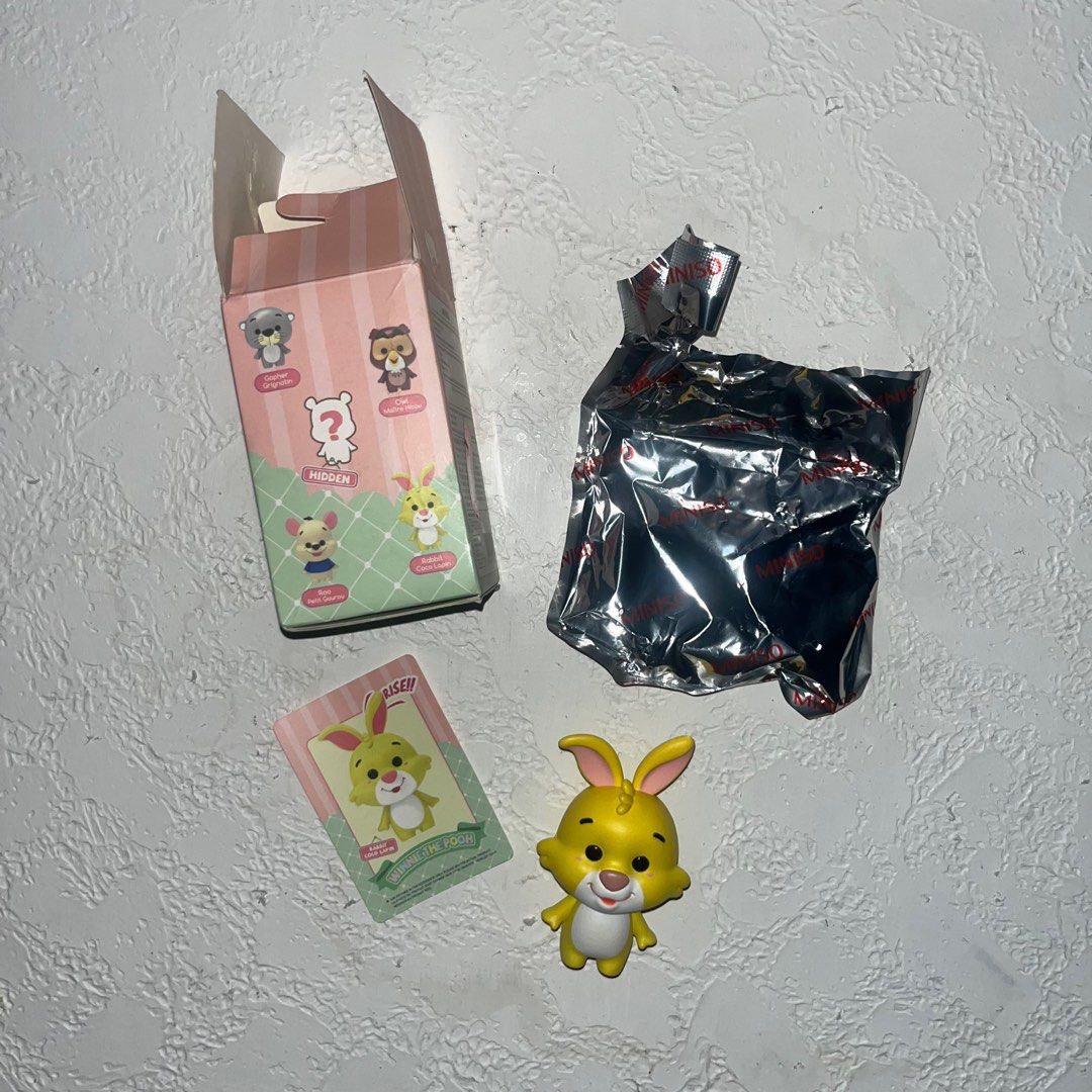 Miniso - Disney Winnie the Pooh Figure Figurine Blind Box - Rabbit ...