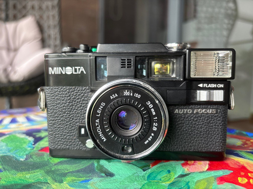 Minolta Hi-Matic AF-D, Photography, Cameras on Carousell