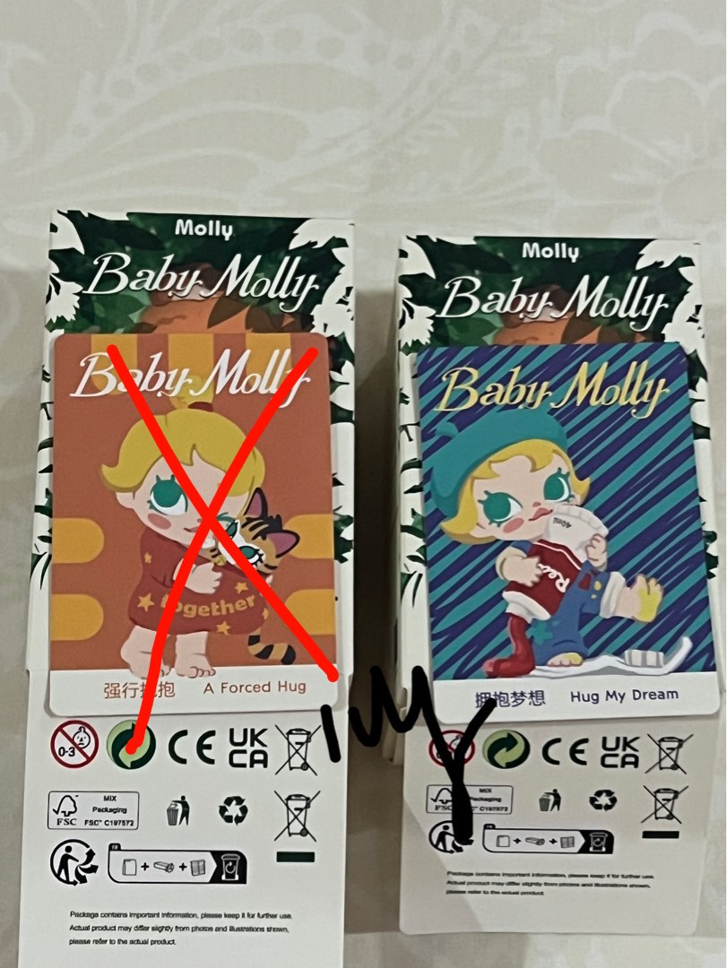 Molly Hug Series Hug My Dream & Forced Hug, Hobbies & Toys, Toys ...