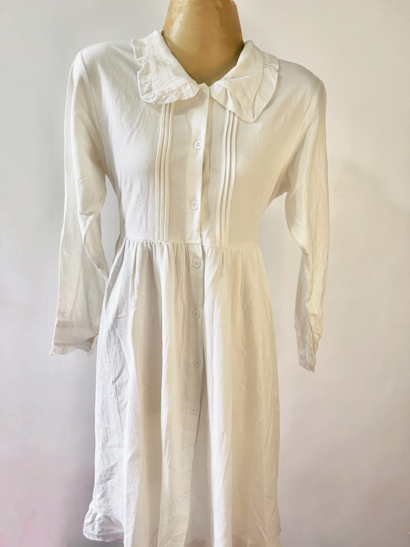 Morute Long White Dress, Women's Fashion, Dresses & Sets, Dresses on ...