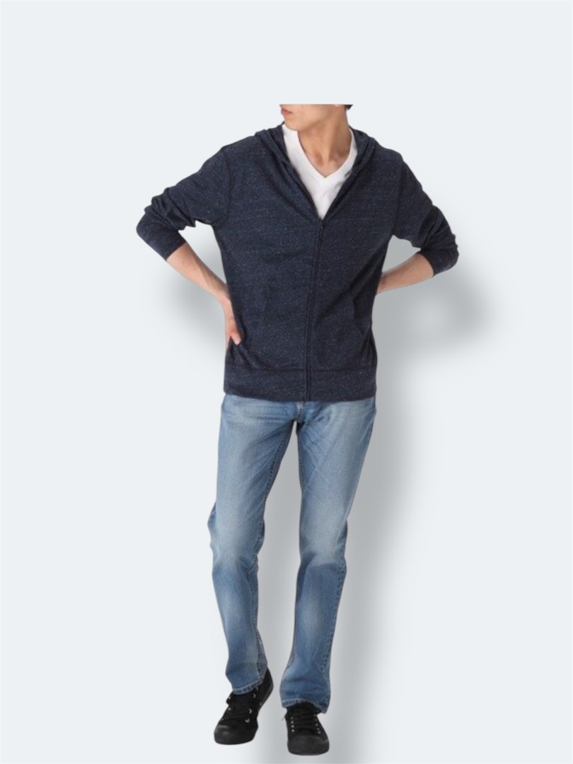Muji Cotton Mix UV Zip up Hoodie, Men's Fashion, Activewear on Carousell