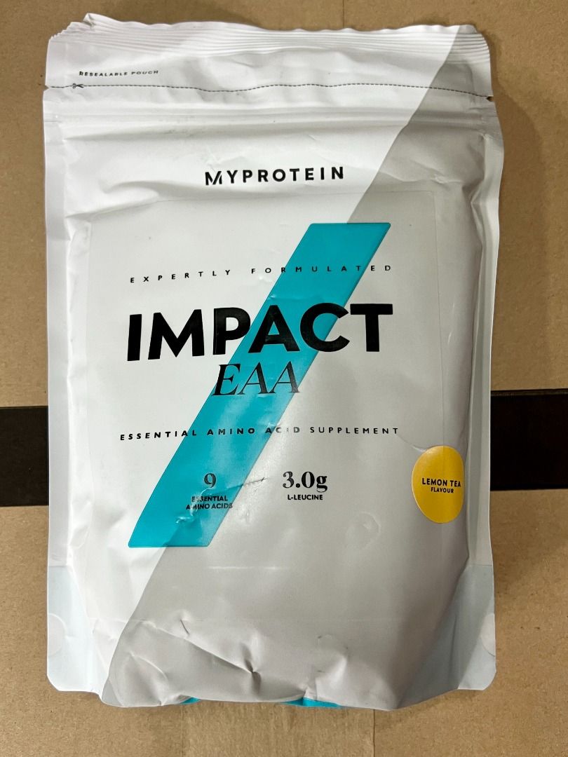 抵! Myprotein Impact EAA - Lemon Iced Tea - 500g 檸檬紅茶口味 Impact EAA 必需胺基酸, 嘢食 & 嘢飲, 其他食物及飲料 ...