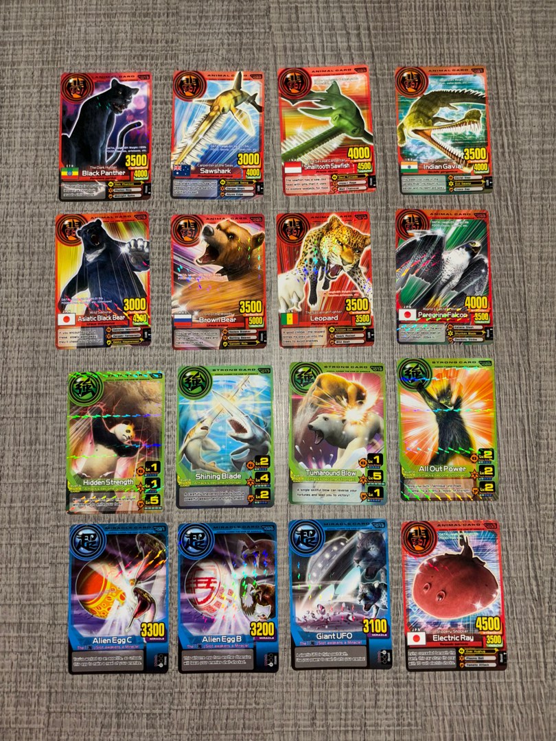 NEW Animal Kaiser Cards Plus Version 1 (Playable on new machine ...
