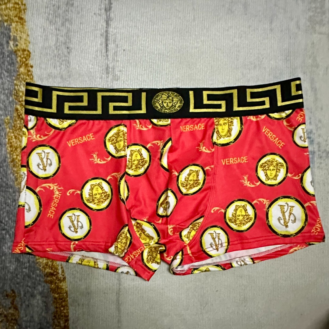 New! Versace "Medusa print" ice silk men's underwear - Trunk/Boxer (fit ...