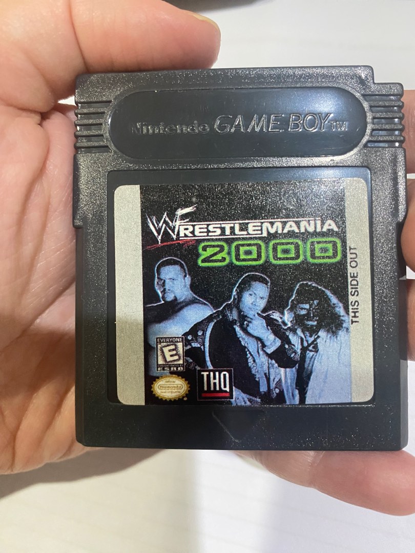 Nitendo color Wrestlemania 2000, Video Game, Game di Carousell