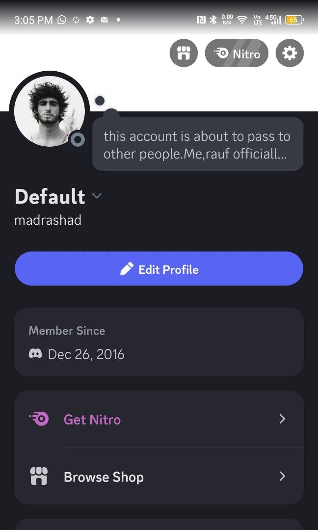 Old Discord Account, Video Gaming, Video Games, Others on Carousell