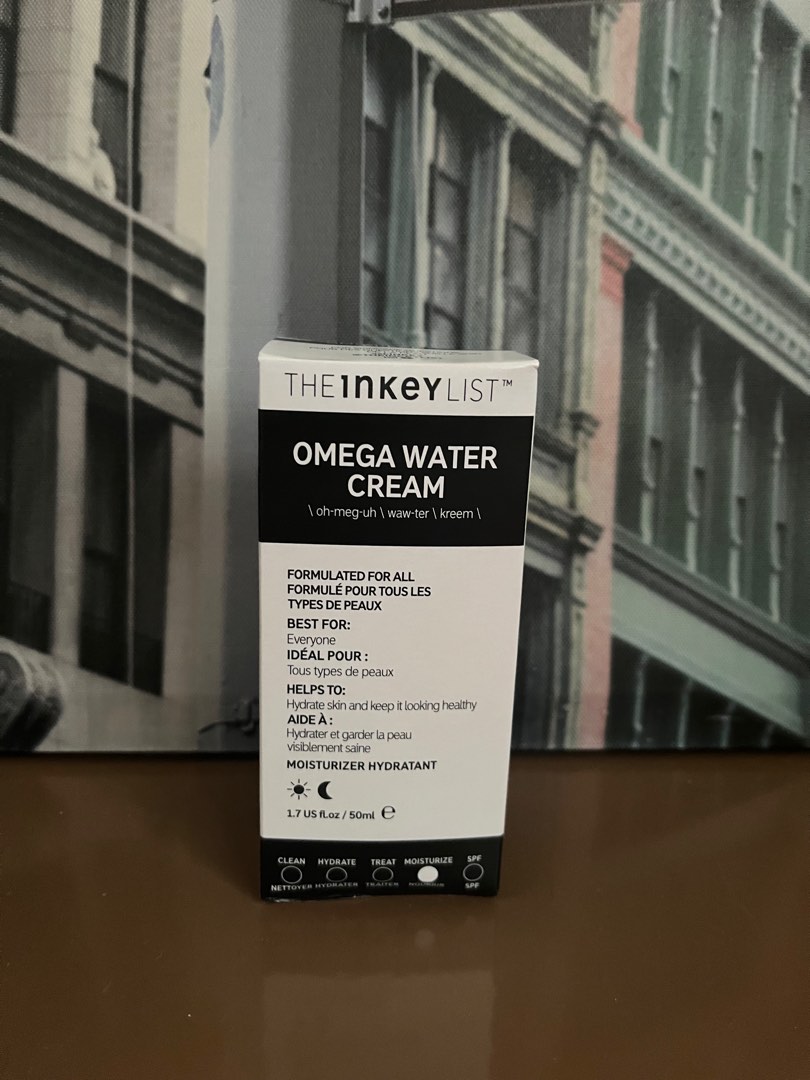 The Inkey List Omega water cream moisturizer, Beauty & Personal Care ...